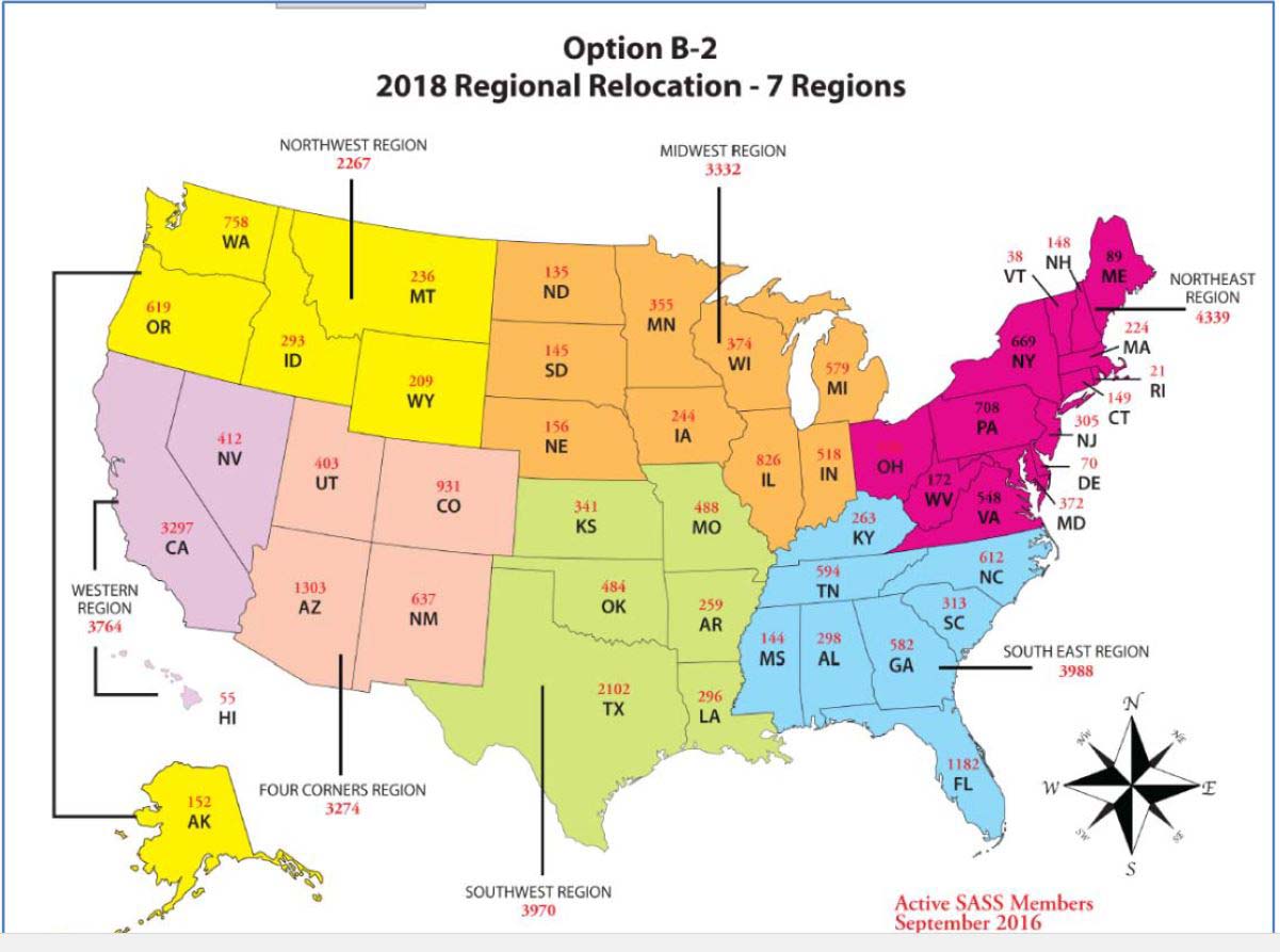 Approved Region Map - SASS Wire - SASS Wire Forum