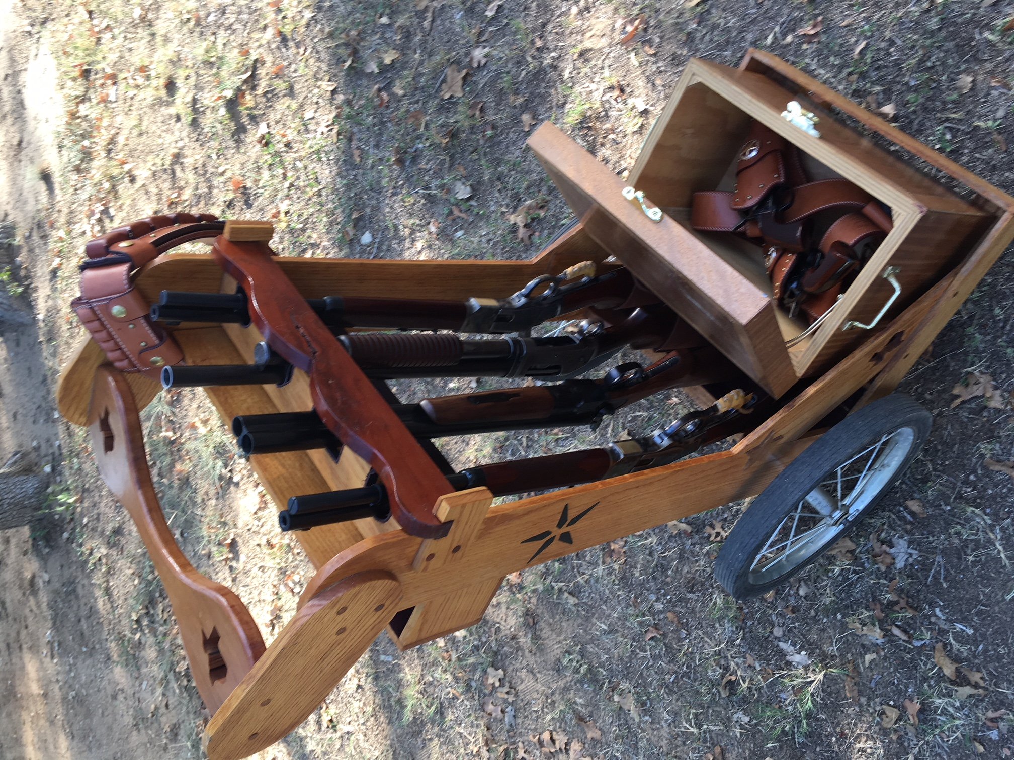 Handsome Gun Cart - Light and Strong $175 obo - SASS Wire Classifieds ...