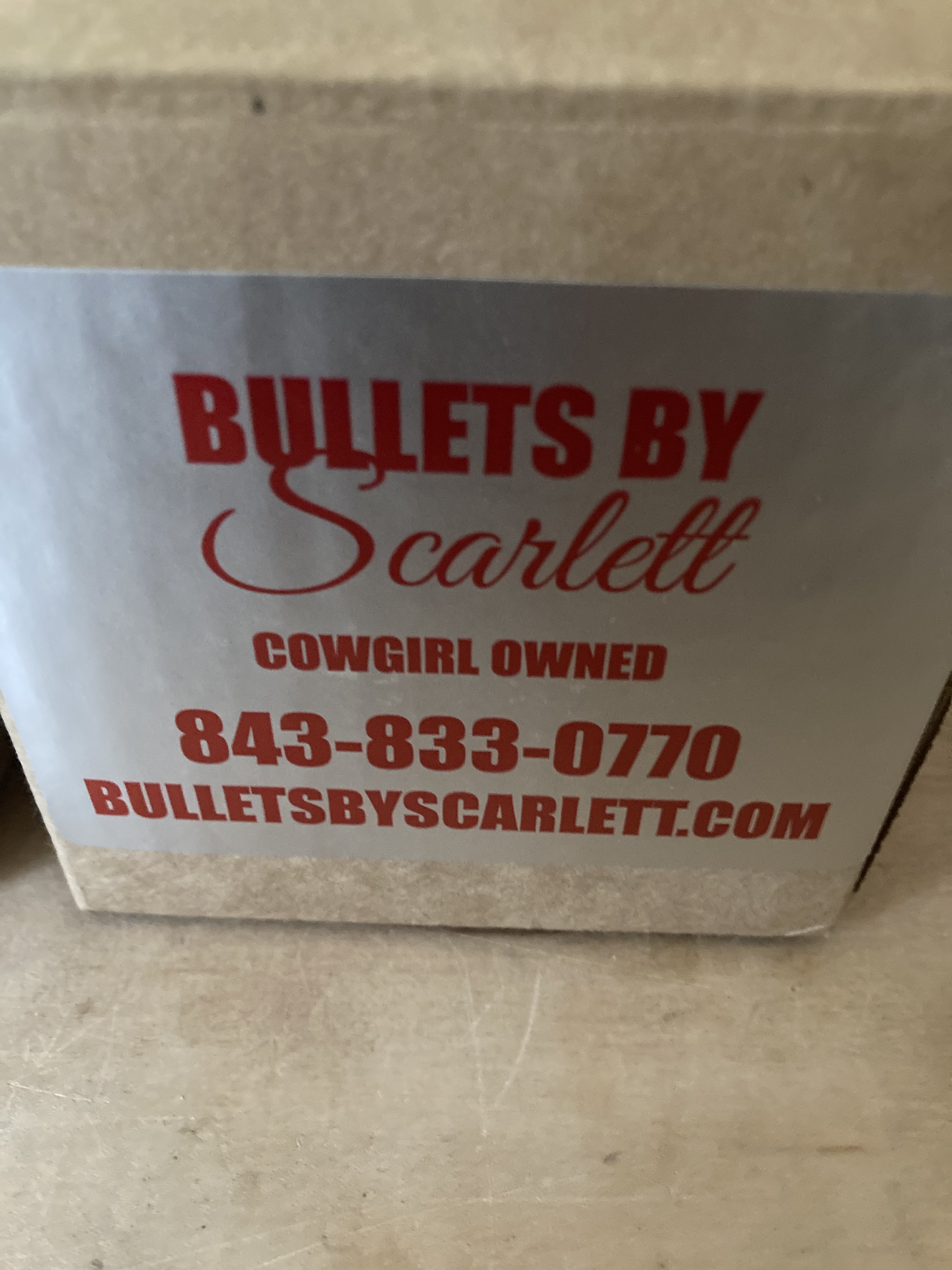 SOLD: 44-40 Bullets (By Scarlett) 200 gr RNFP .427 - SASS Wire ...
