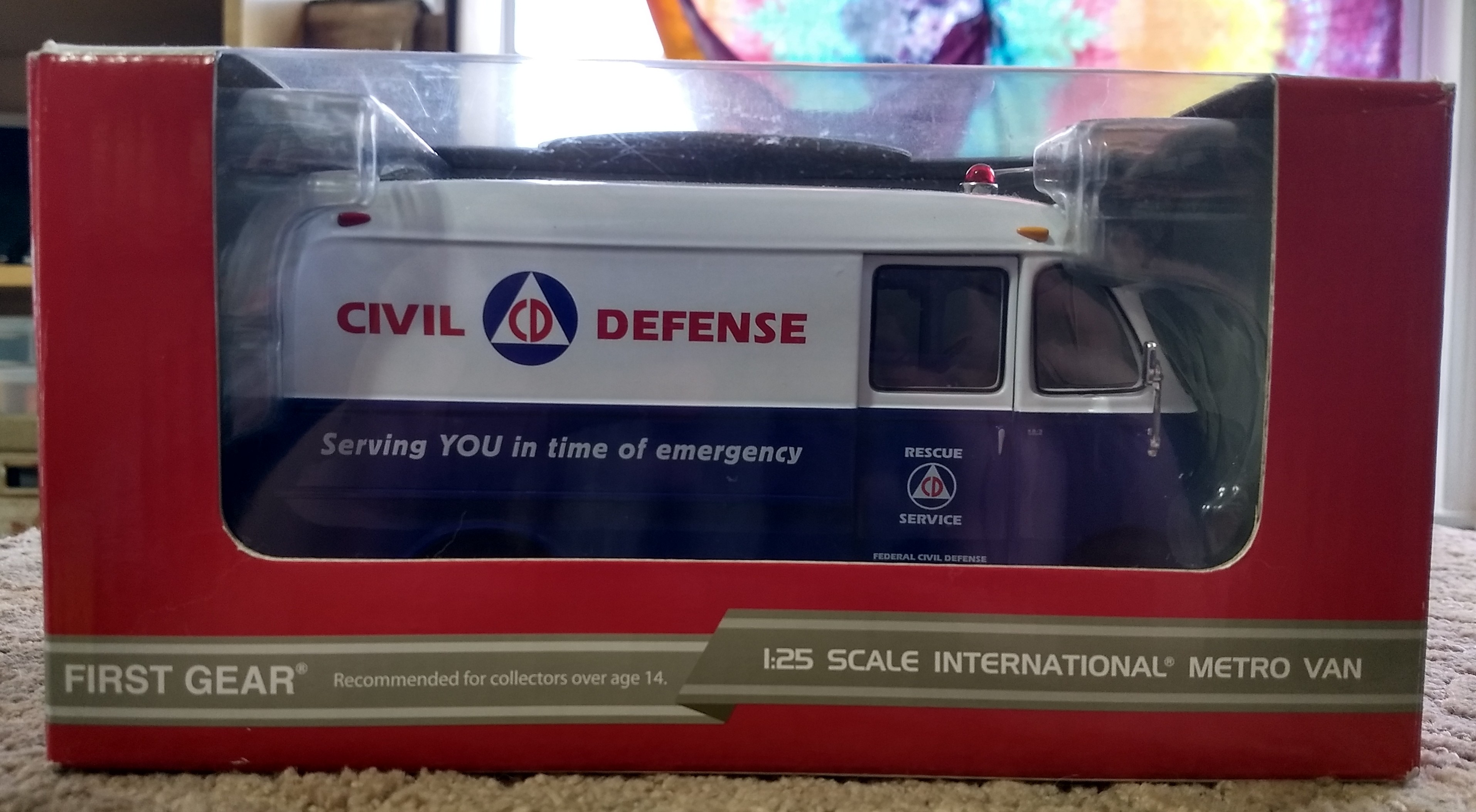SOLD Non SASS First Gear International Civil Defense Van - SASS Wire ...