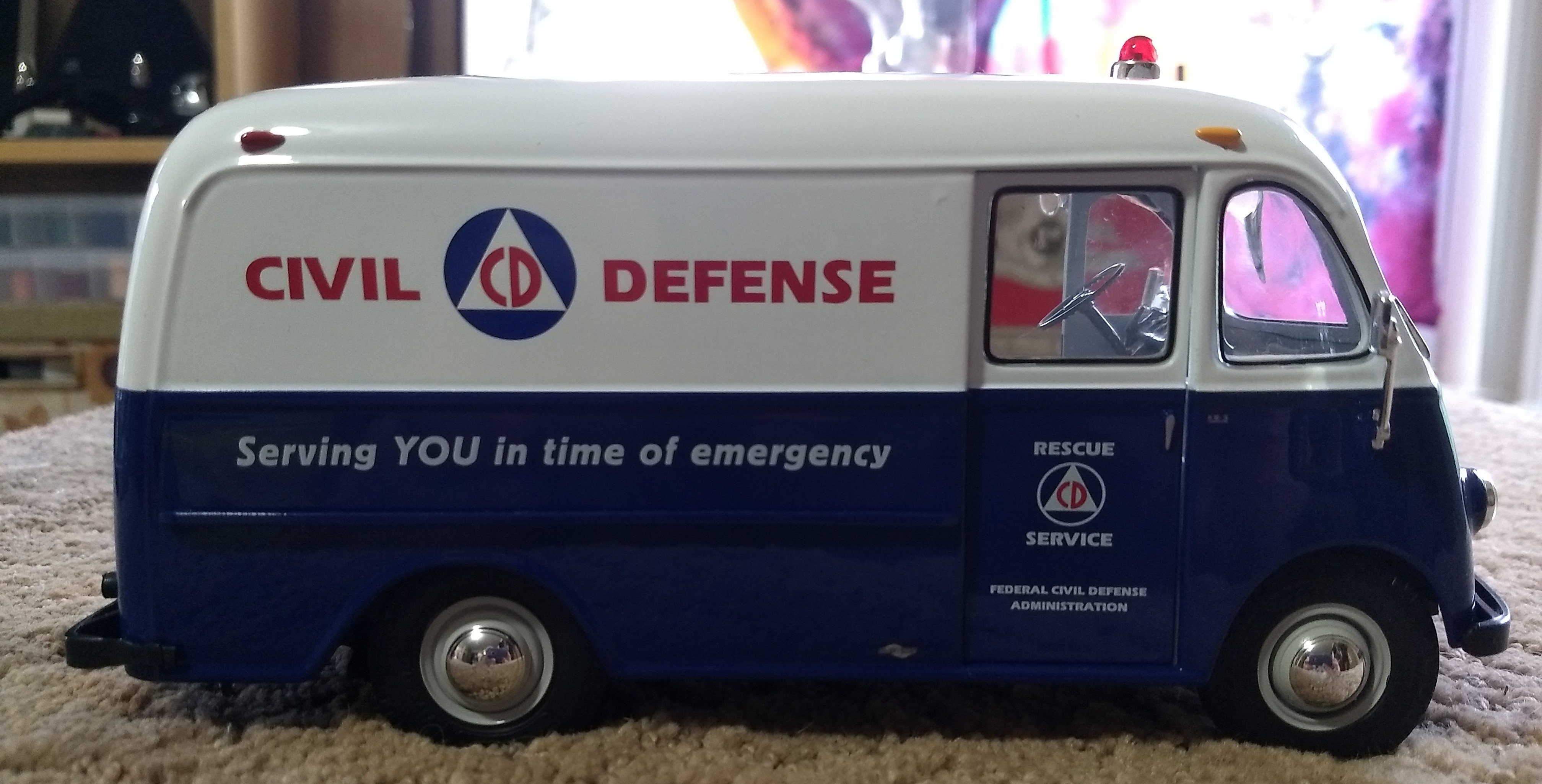 SOLD Non SASS First Gear International Civil Defense Van - SASS Wire ...