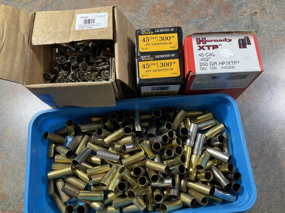 FS: 45 LC Brass & Bullets SOLD - SASS Wire Classifieds - SASS Wire Forum