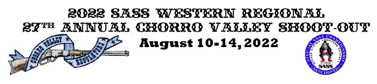 2022 SASS Western Regional • 27th Annual Chorro Valley Shoot-Out - SASS ...