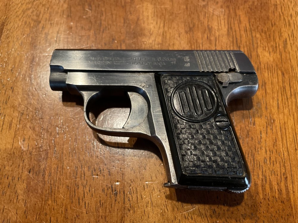 WTS- CZECH DUO .25 CALIBER SEMI AUTO PISTOL - SASS Wire Classifieds ...