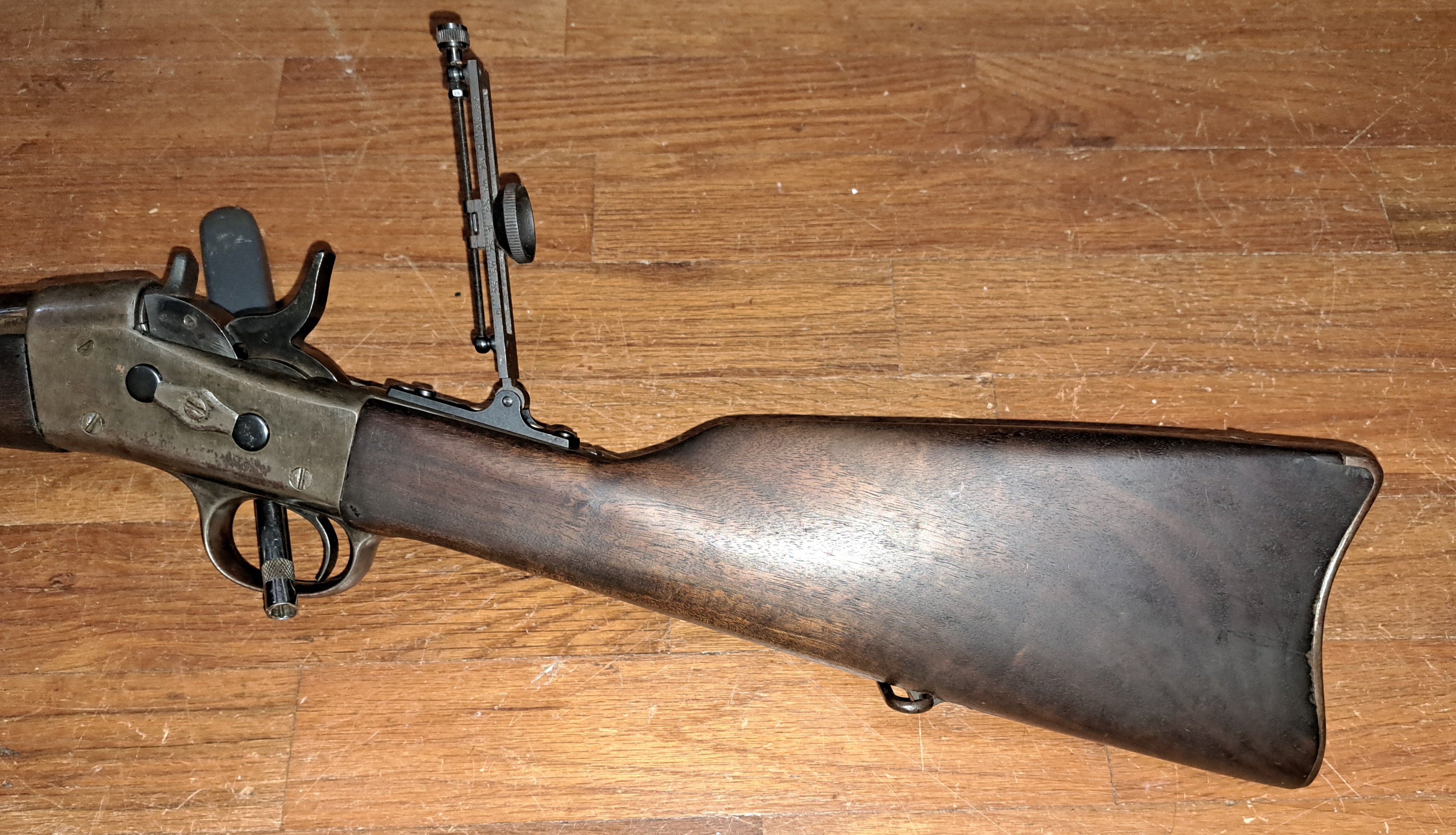 SOLD Rolling Block Carbine in .43 Egyptian With LOTS of Accessories ...
