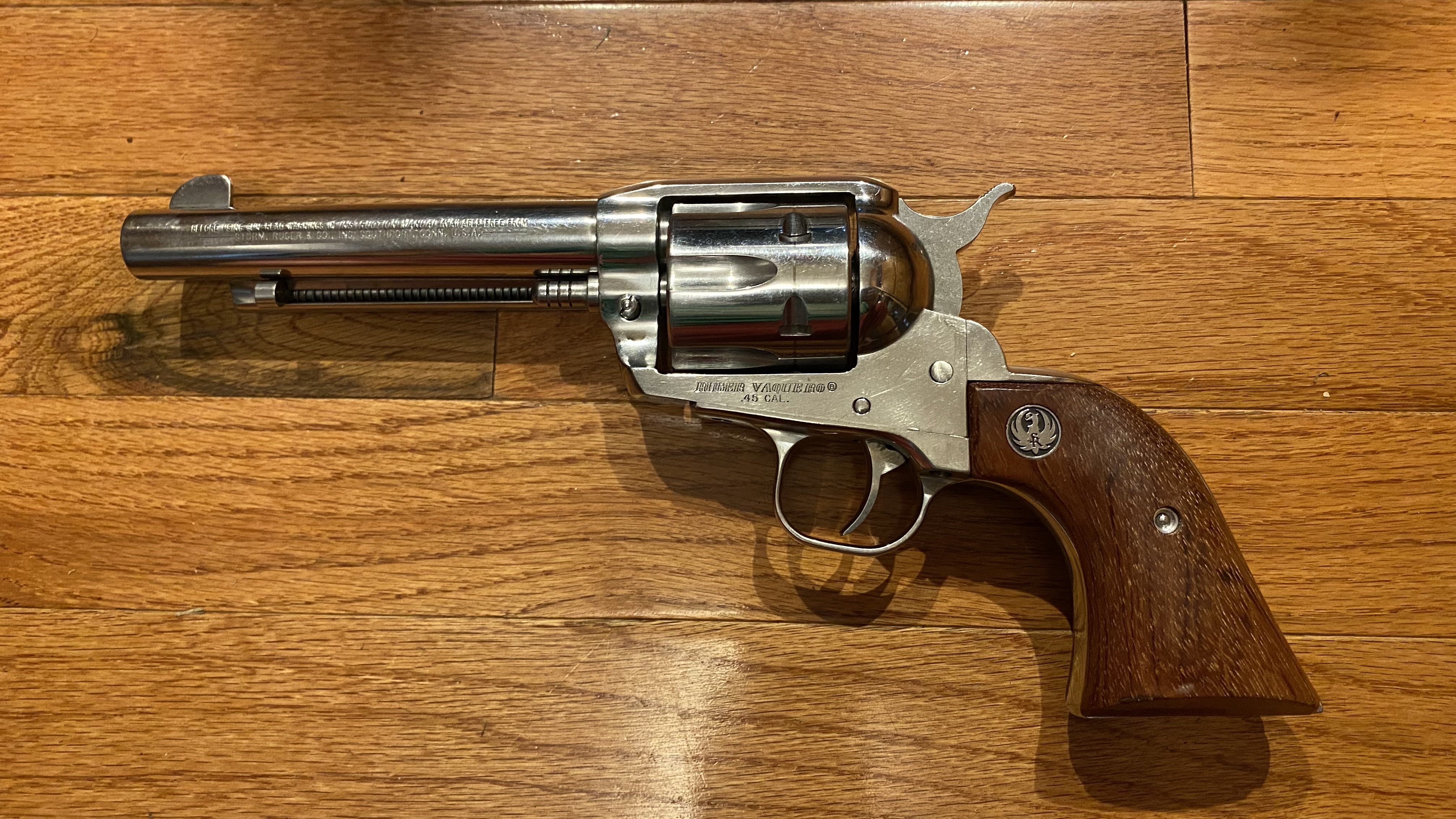 Traded:Please Remove Stainless Vaquero 45 Colt - SASS Wire Classifieds ...