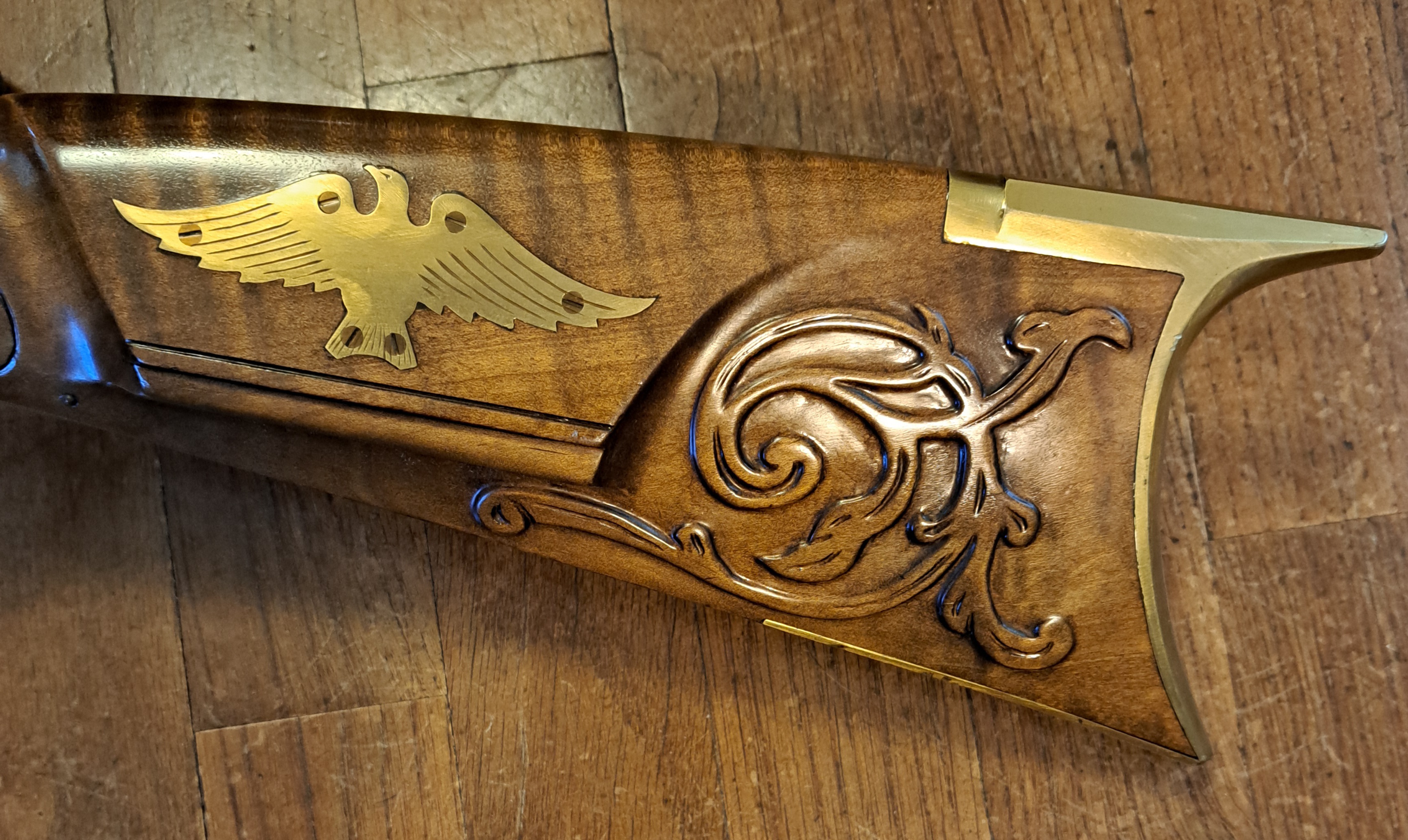 SOLD Gorgeous Custom .50 Percussion Longrifle - SASS Wire Classifieds ...