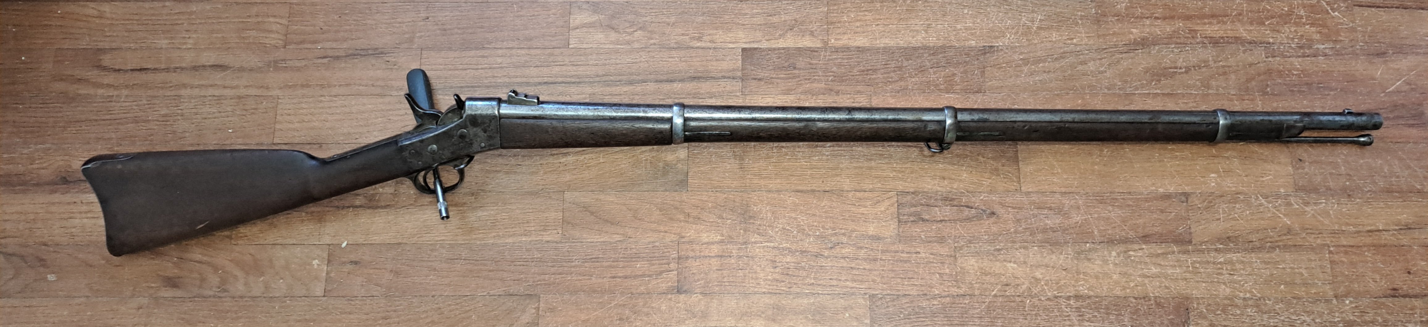 SOLD Rare Transformed Model Rolling Block .58 - SASS Wire Classifieds ...