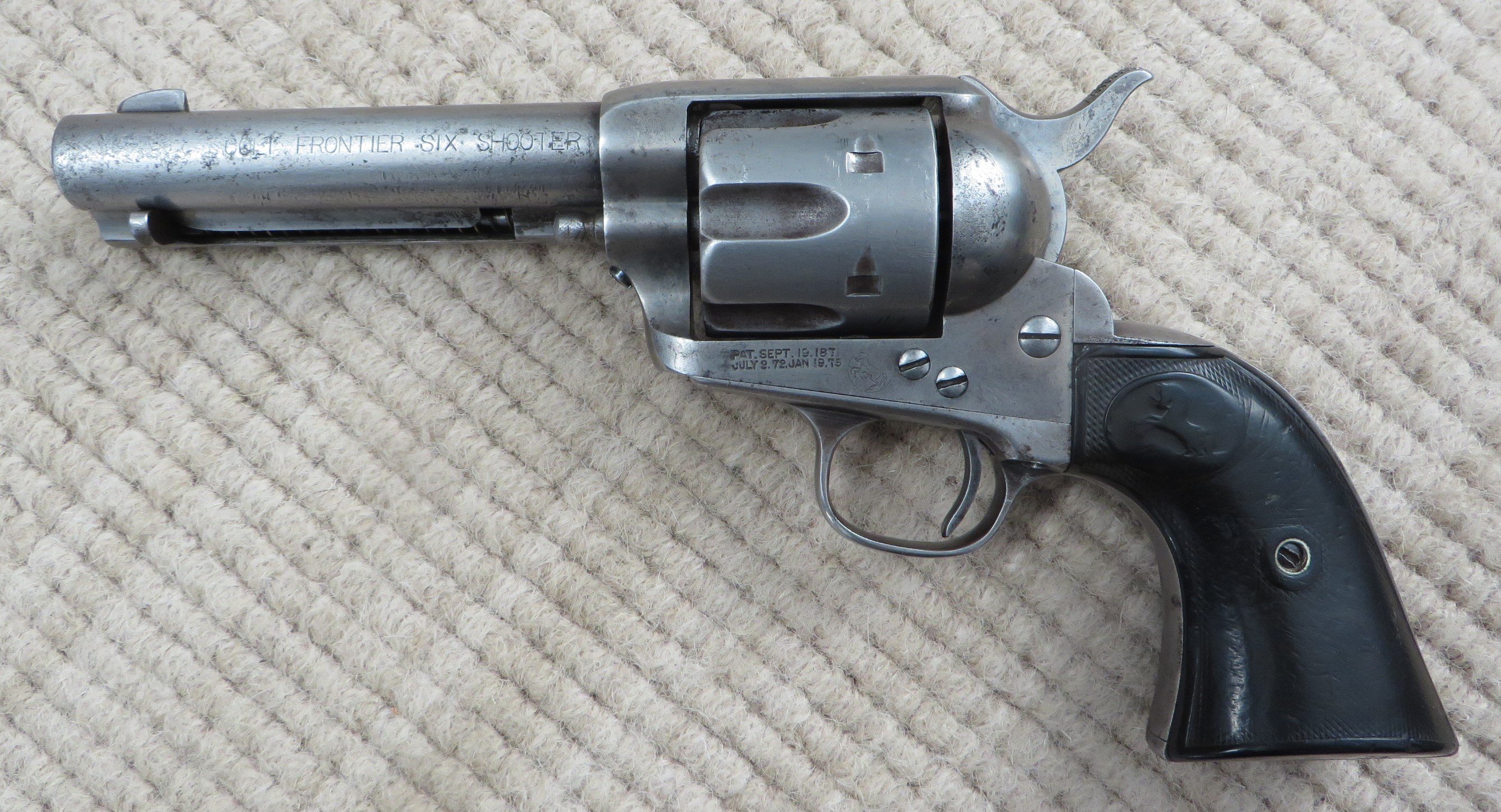 New to me - Colt Frontier Six Shooter 4-3/4 New to me - Colt Frontier Six Shooter 4-3/4