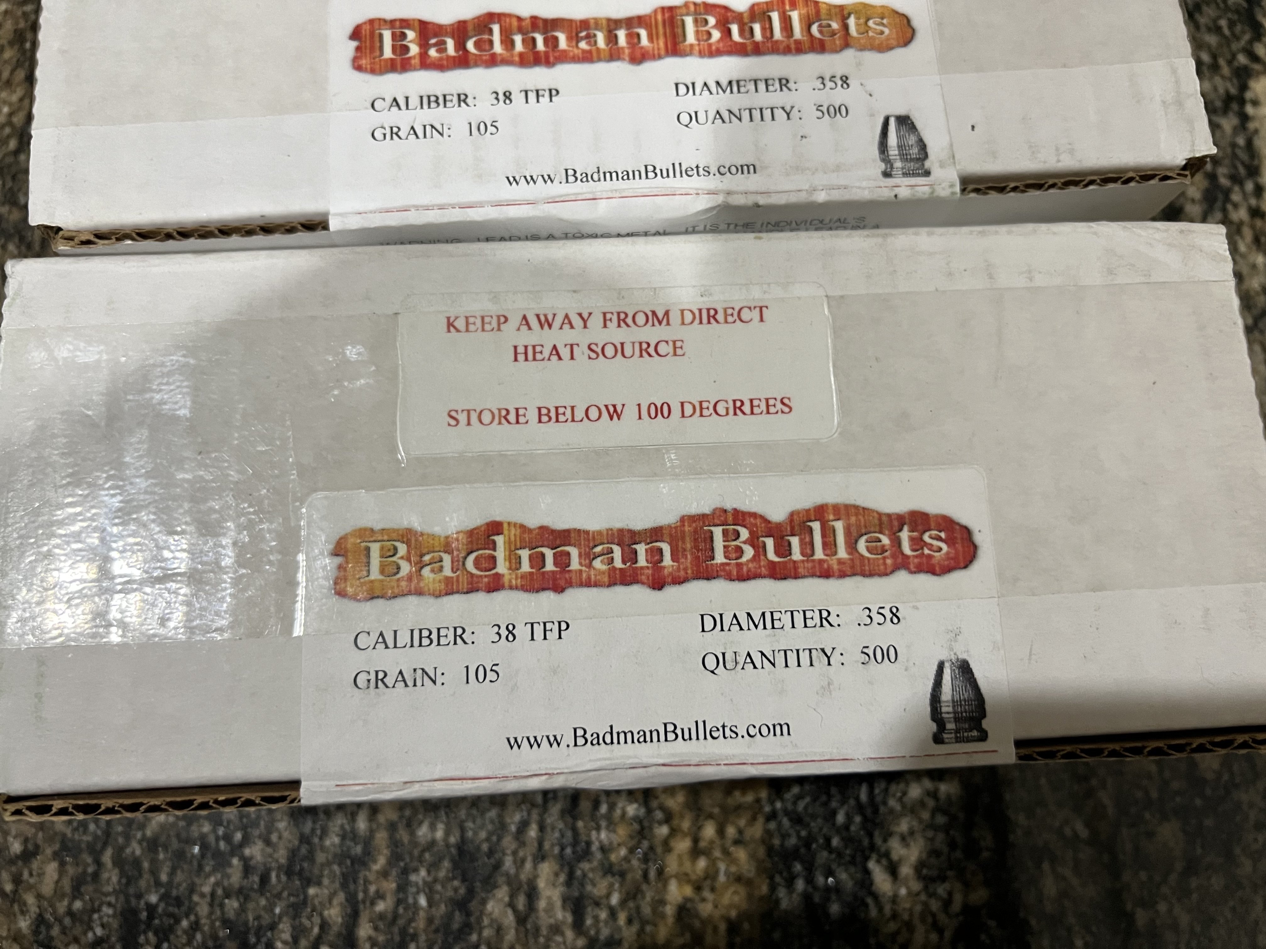 Sold - Badman .38 cal bullets, 105 gr. - Sold - SASS Wire Classifieds ...