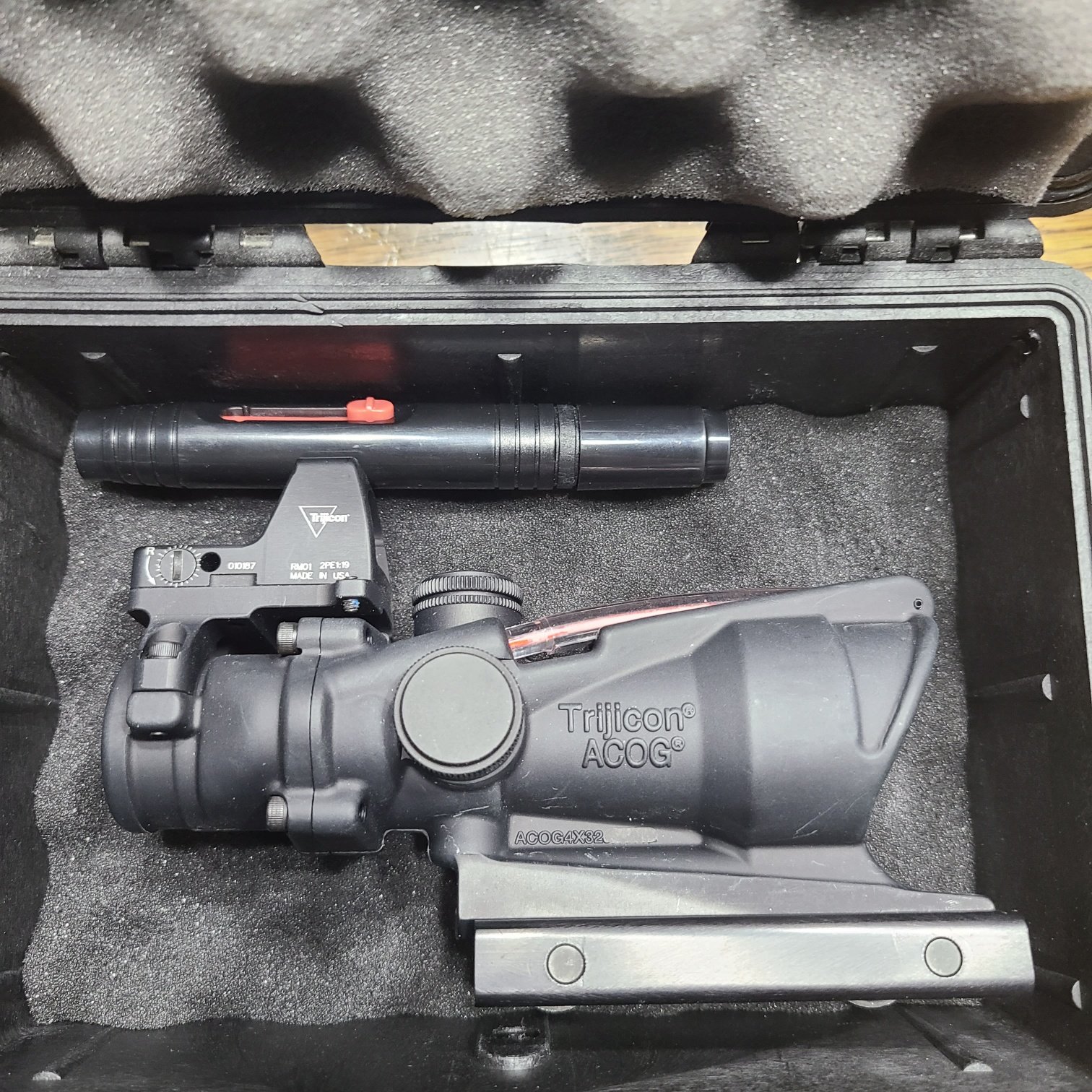 FOUND ONE - Trijicon Acog for 223 AR platform. - SASS Wire Classifieds ...