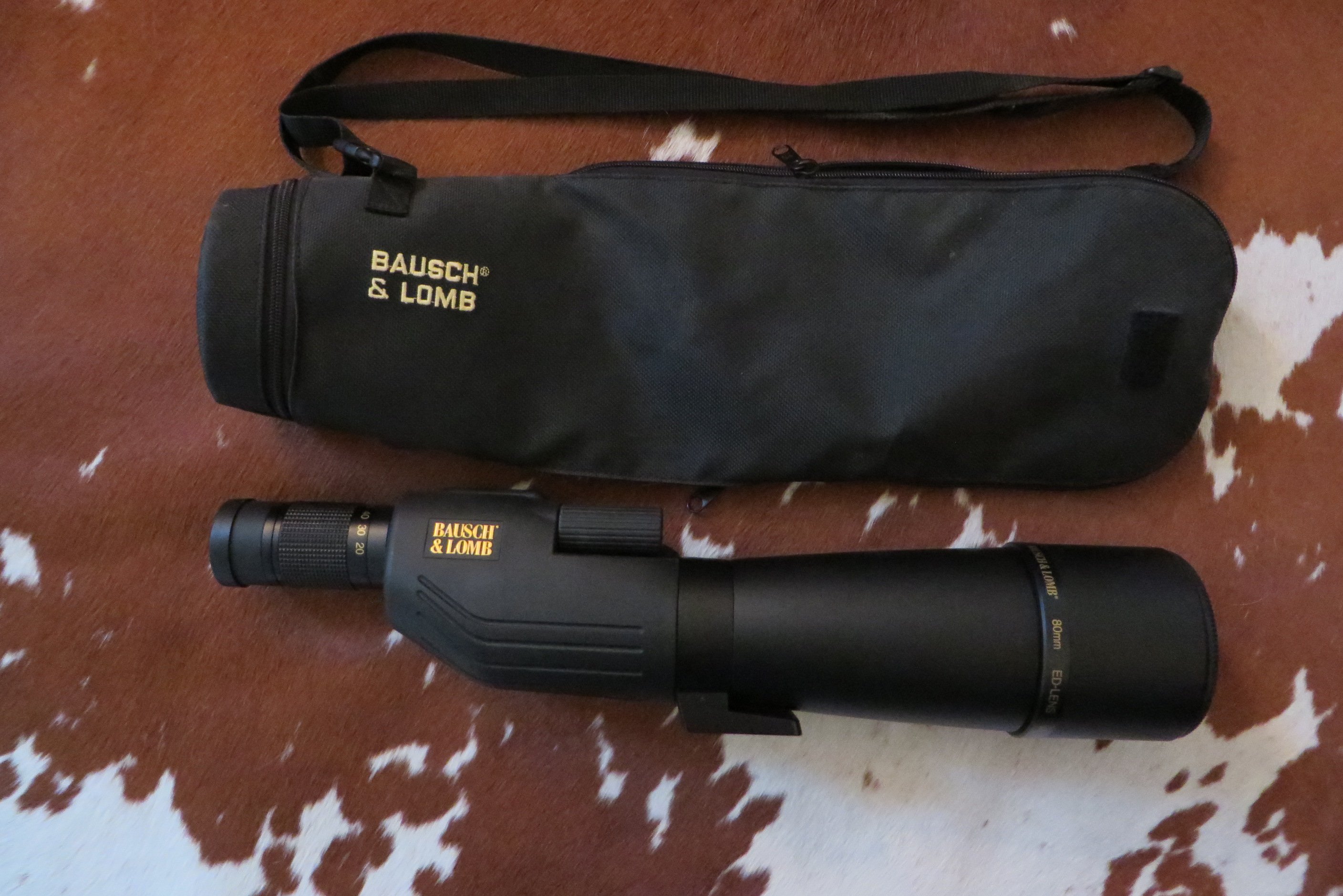 **SOLD** Just in time for hunting season!!! B&L Spotting Scope 20-60 x ...