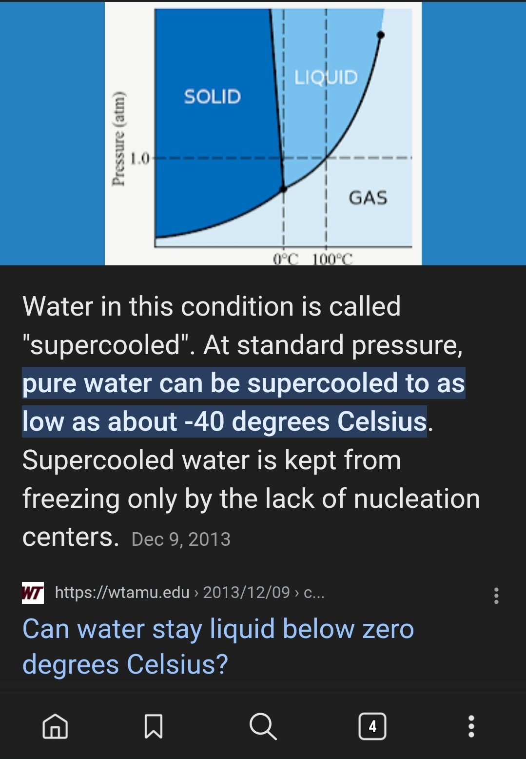 Weird - Bottled water not freezing in below freezing temps. UPDATE - GO ...