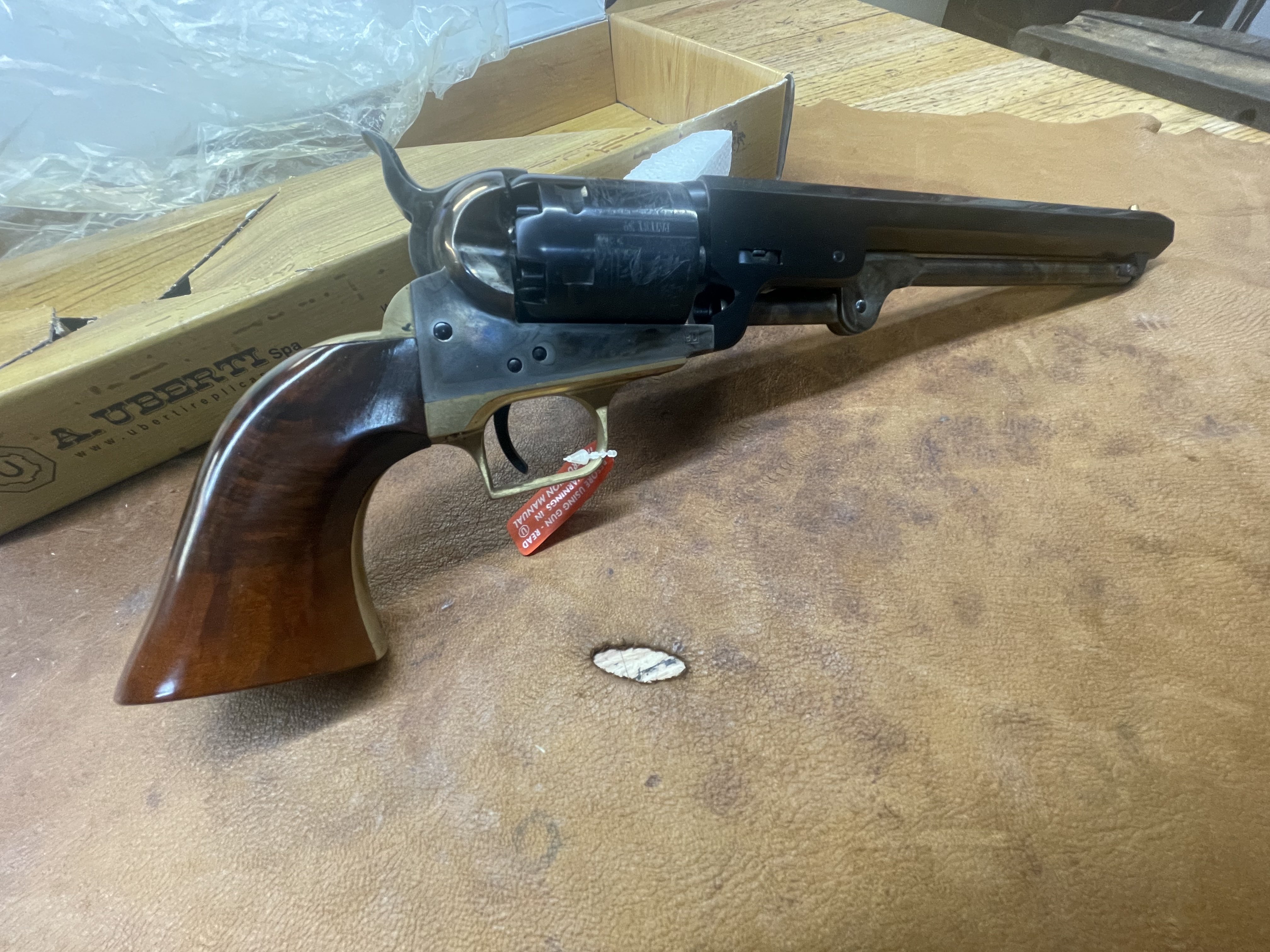 Price reduced! FS-NOS Uberti 1851 Navy Square Back - SASS Wire ...
