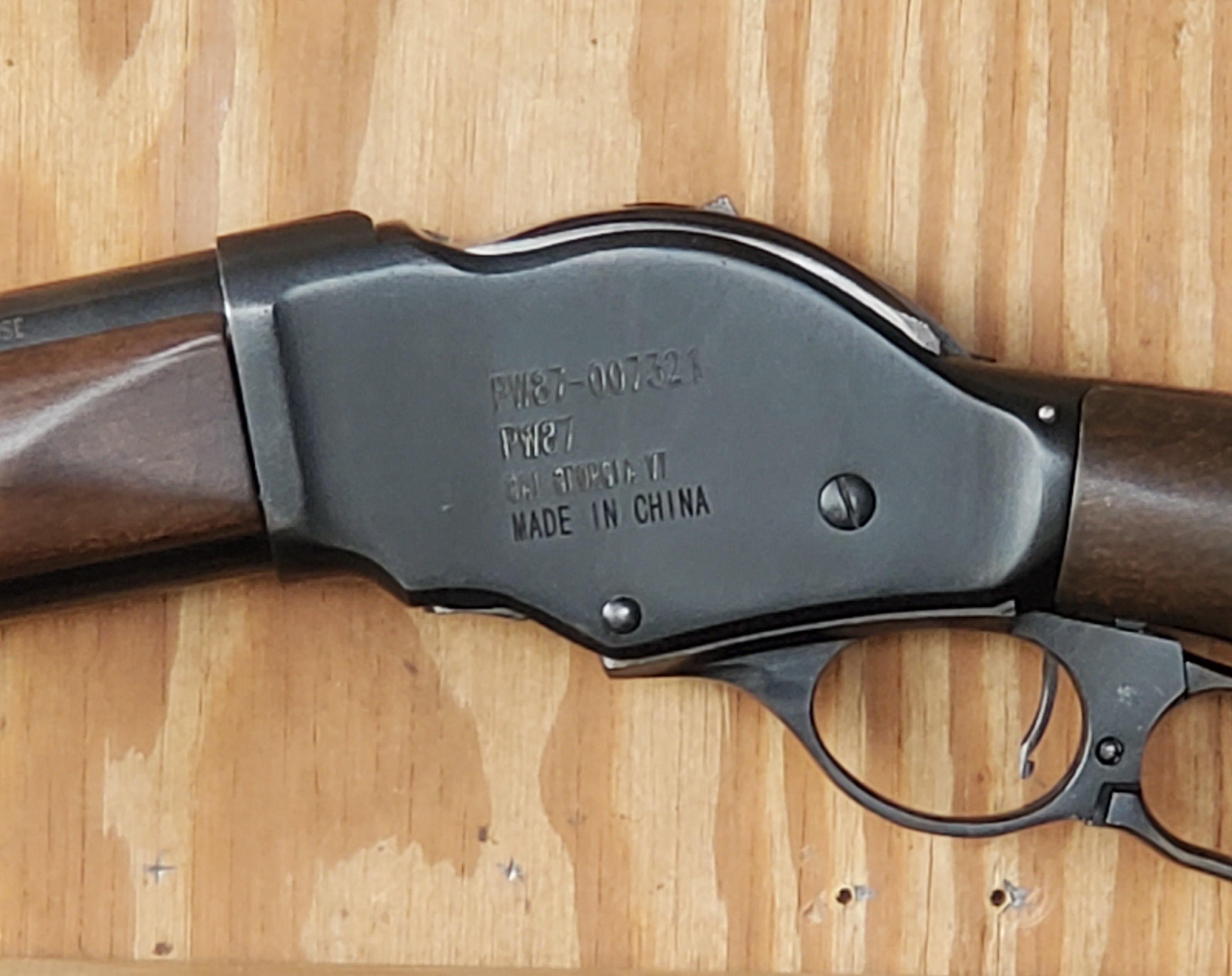 CAI PW87 12 GA lever Action shotgun/ This item has been sold.! - SASS ...