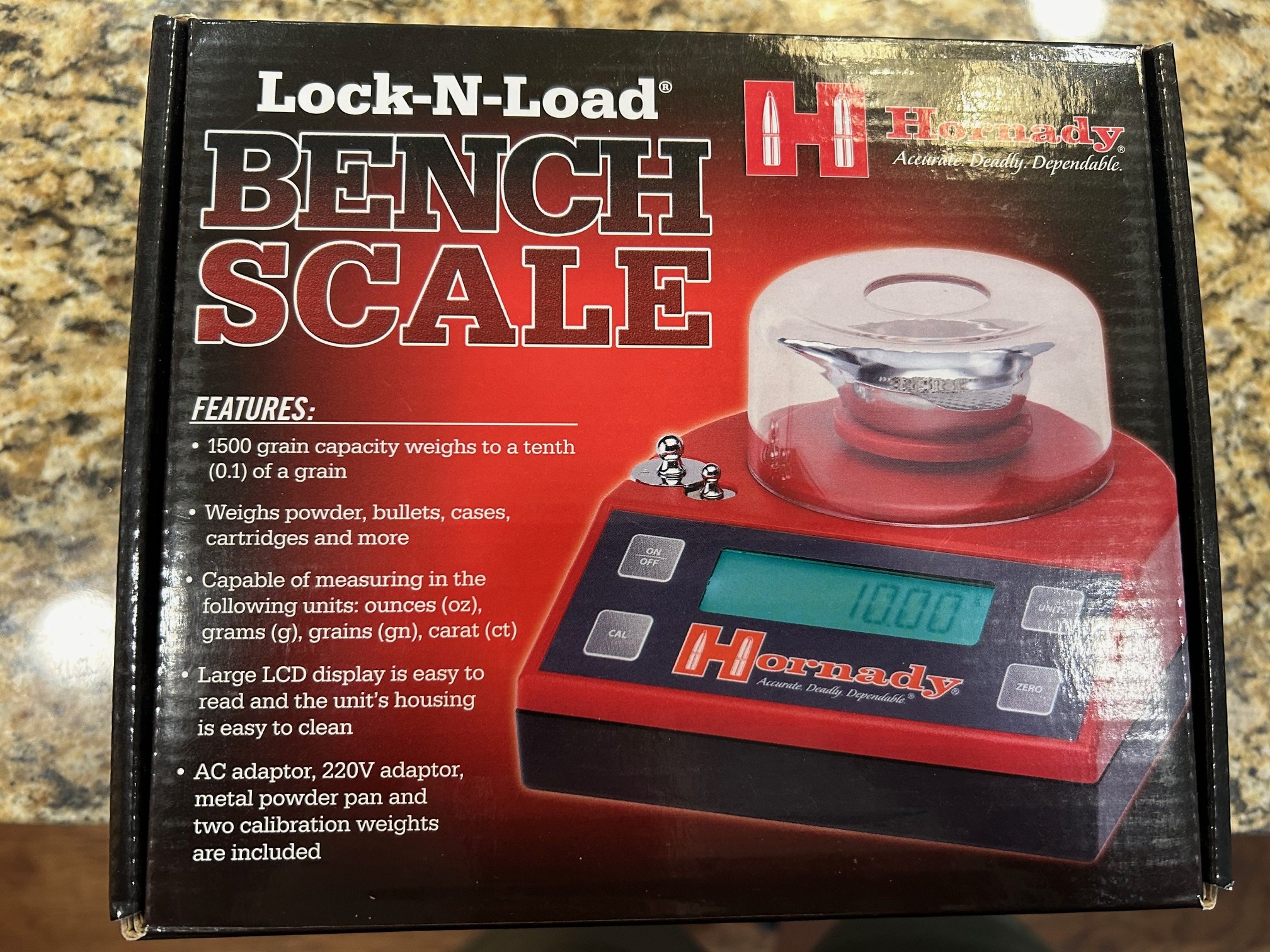 SOLD - Hornady Lock N Load Electronic Bench Scale - - SASS Wire ...