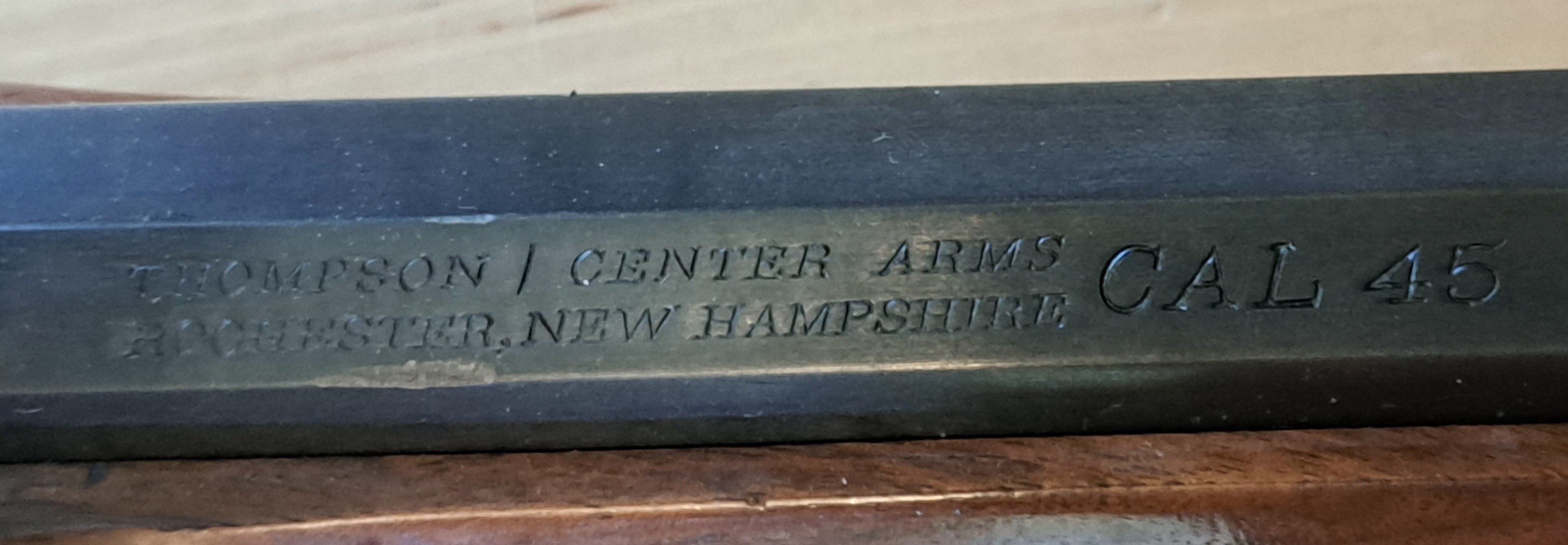SPF Early Thompson Center Flintlock .45 Hawken - SASS Wire Classifieds ...