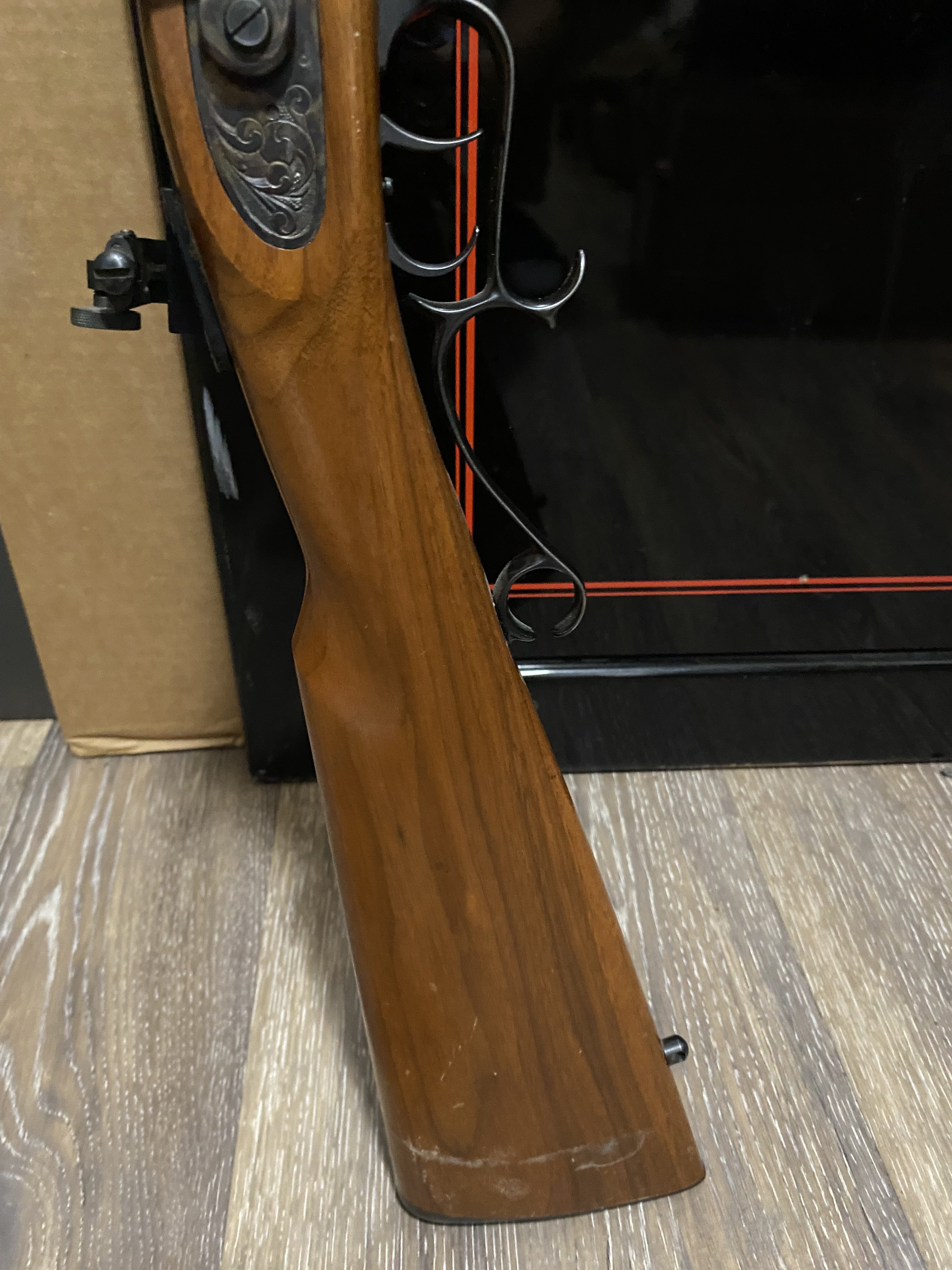 Thompson Center Renegade 54 cal with peep sight for sale price drop ...