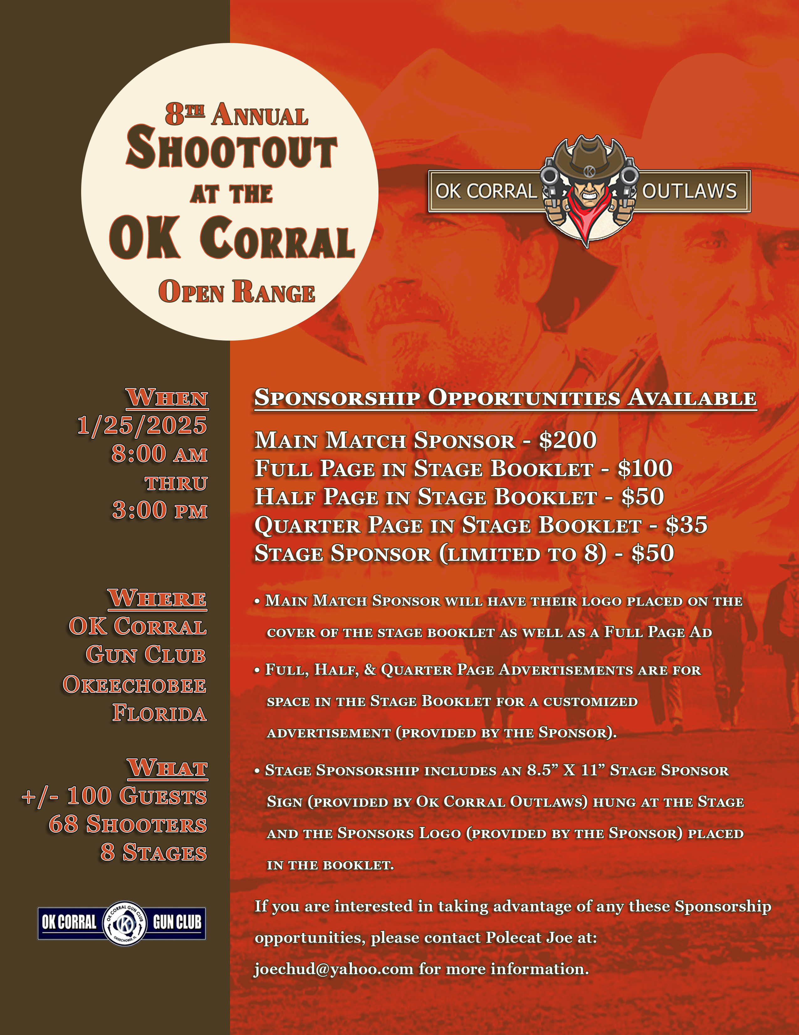8th Annual Shootout at the OK Corral - Open Range -1/25/2025 - SASS ...