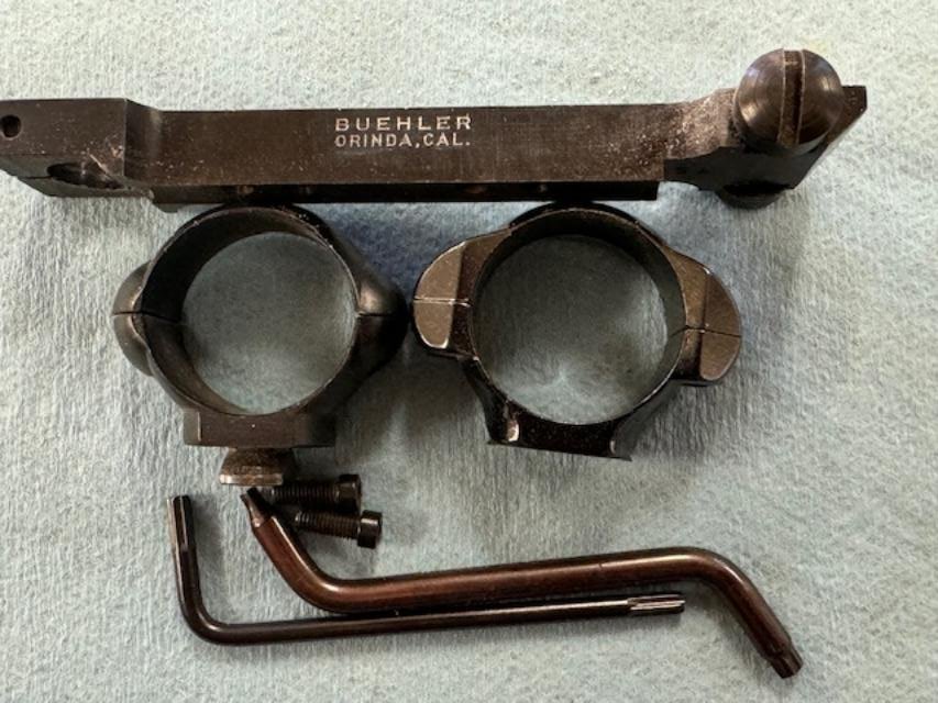 Thompson Center Contender Buehler Scope Rings & Base - SASS Wire ...