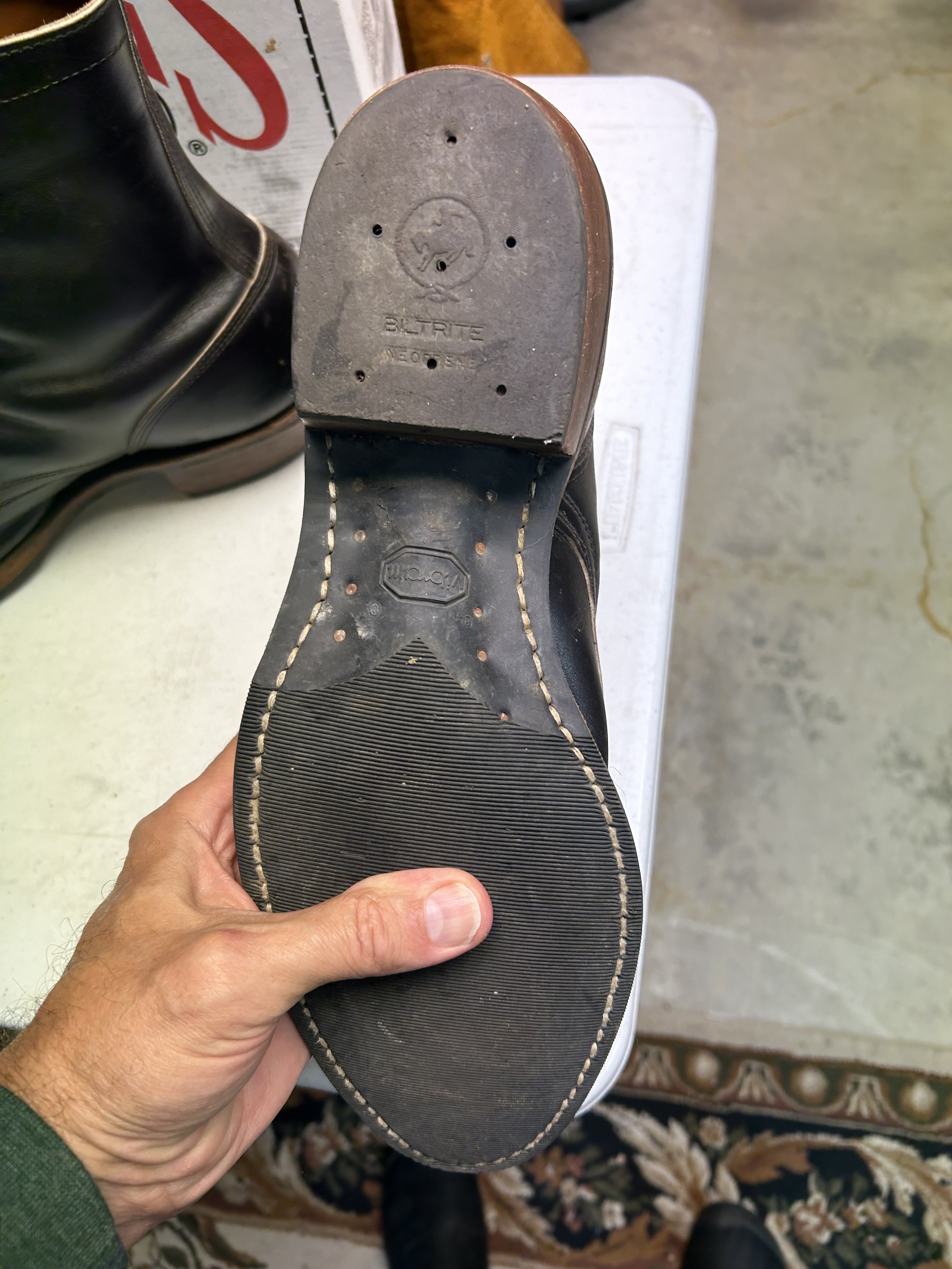 For sale: $100 Size 15 narrow Whites Farmer/Rancher Packer Boot - SASS ...